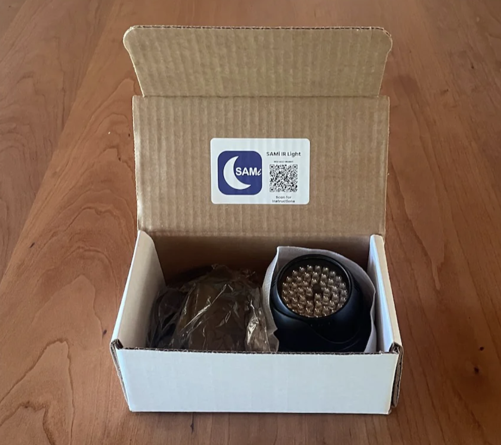 Using the SAMi Tabletop Infrared Light – SAMi Support